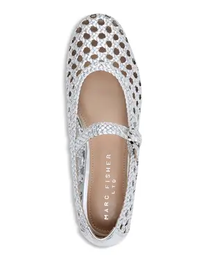 MARC FISHER LTD. Evonna Flats - Silver