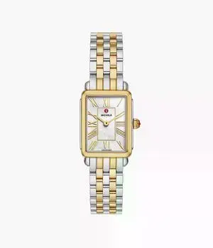 Michele Deco Park Two-tone 18k Gold-plated Watch - 18k 2-tone Gold-plated