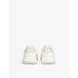 Axel Arigato Genesis Neo Runner Suede And Leather Low-top Trainers - White