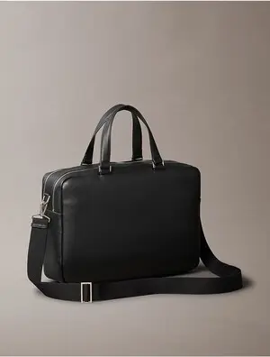 Calvin Klein Micro Pebble Commuter Bag - Black