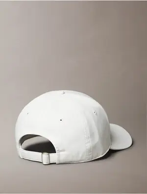 Calvin Klein Standard Logo Baseball Cap - Bright White