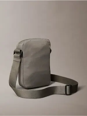 Calvin Klein Nylon Reporter Bag - Beluga