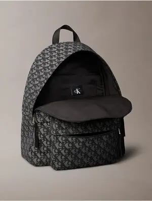 Calvin Klein Allover Monogram Logo Backpack