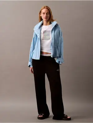 Calvin Klein Wide Leg Sweatpants For Women