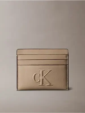 Calvin Klein Sculpted Impression Card Case Crockery