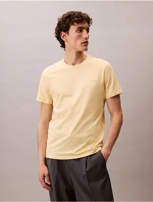 Calvin Klein Liquid Touch Crewneck T-shirt Sunlight