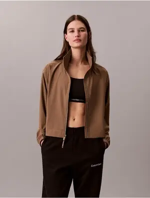 Calvin Klein Modern Sport Windbreaker Jacket - Shitake