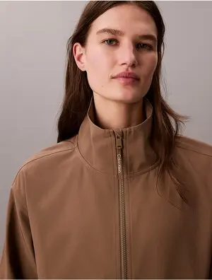 Calvin Klein Modern Sport Windbreaker Jacket - Shitake