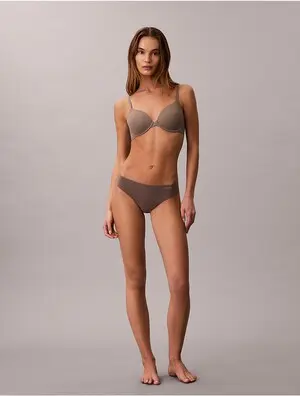Calvin Klein Invisibles Thong - French Roast