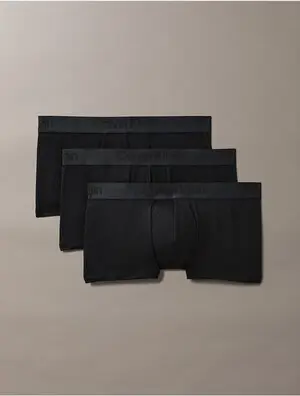 Calvin Klein 3-pack Low Rise Trunk - Black