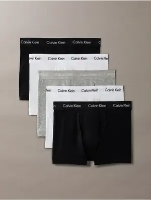 Calvin Klein Cotton Stretch 5-pack Trunk Black / White / Grey