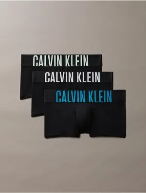Calvin Klein Intense Power 3-pack Low Rise Trunk Black Multi