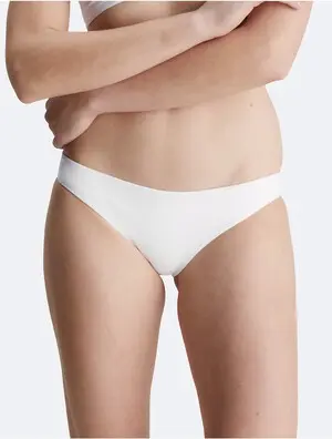 Calvin Klein Core Archive Solid Bikini Bottom - Classic White