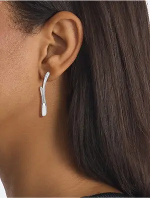 Calvin Klein Sculpted Hoop Earrings