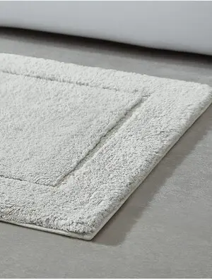 Calvin Klein Essence Solid Tufted 2-pack Bath Rug Set - Silver Grey