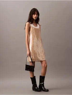 Calvin Klein Sequin Mini Dress