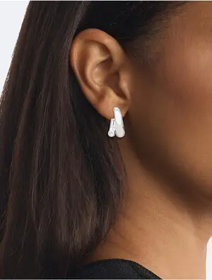 Calvin Klein Sculptural Round Earrings