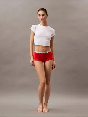 Calvin Klein Icon Logo Boyshort Molten