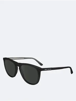 Calvin Klein Aviator Sunglasses - Black