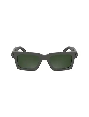 Calvin Klein Rectangle Sunglasses - Grey