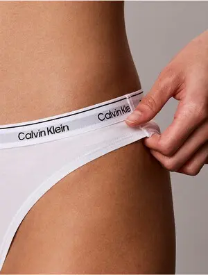 Calvin Klein Modern Logo 3-pack Bikini - Black Multi