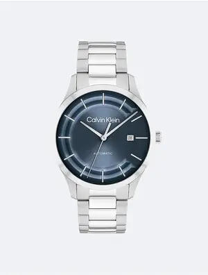 Calvin Klein Automatic H-link Bracelet Watch - Blue