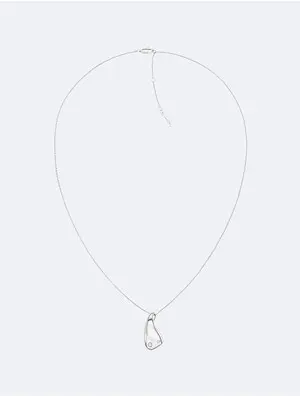 Calvin Klein Organic Pendant Necklace - Stainless Steel