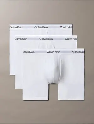Calvin Klein Icon Cotton Stretch 3-pack Boxer Brief White