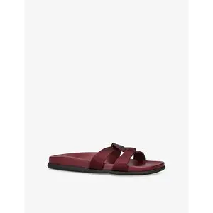 ANCIENT GREEK SANDALS Desmos Satin Flat Sandals