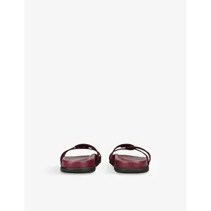 ANCIENT GREEK SANDALS Desmos Satin Flat Sandals