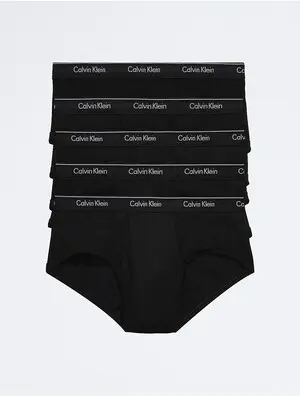Calvin Klein Cotton Classics 5-pack Hip Brief - Black