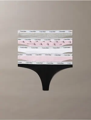 Calvin Klein Icon Logo 5-pack Thong - Multi