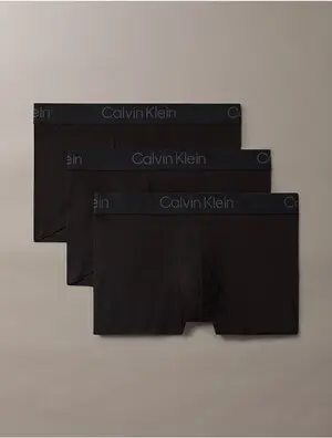 Calvin Klein Ultra Soft Modal 3-pack Trunk - Black