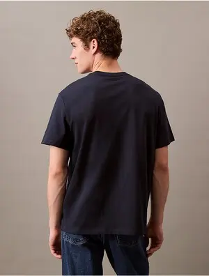 Calvin Klein Monologo Tee - Dark Sapphire