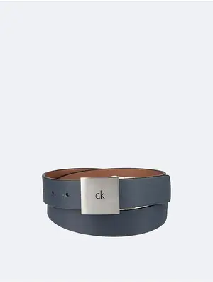 Calvin Klein Reversible Belt - Ombre Blue / Teak