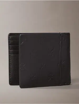 Calvin Klein Embossed Monogram Bifold Wallet
