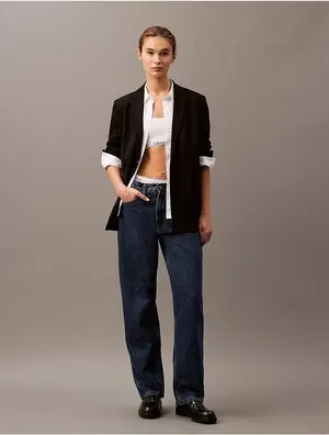 Calvin Klein Single Breasted Blazers For Women