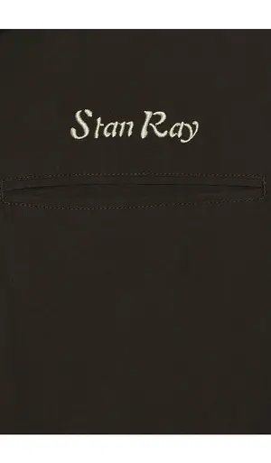 STAN RAY Bowling Shirt In Charcoal