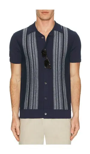 Rails Silas Button Down Shirt In Blue