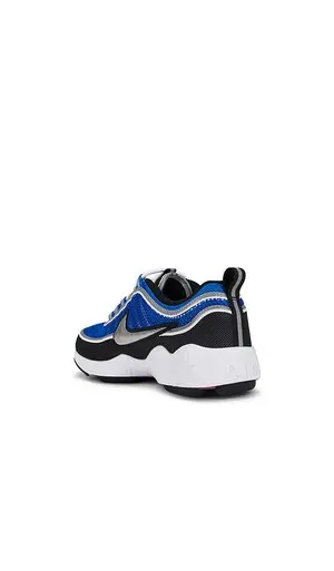 Nike Air Zoom Spiridon Sneaker - Signal Blue  Metallic Silver  Black  & W