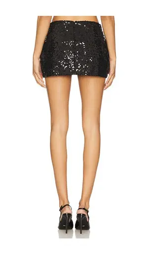ANIYE RECORDS Sequined Mini Skirt