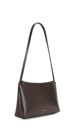 MANSUR GAVRIEL Gaia Shoulder Bag - Chocolate & Warm Grey