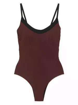 FISICO Underwire Cup One Piece Swimsuit - Brown