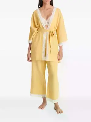 ERES Colline Linen Top - Yellow