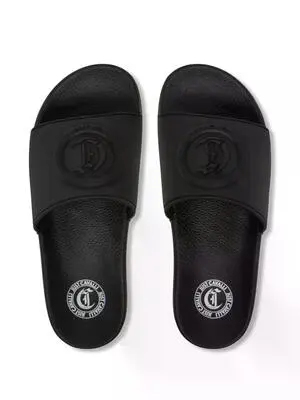 Just Cavalli Logo-embossed Slide Sandals