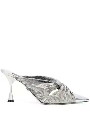 Roberto Cavalli Pleated Mules