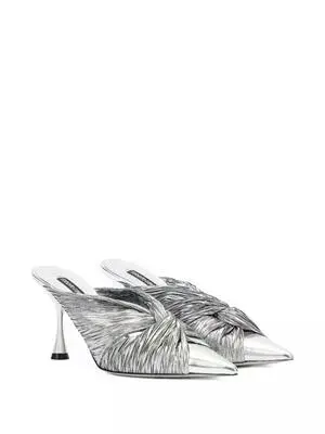 Roberto Cavalli Pleated Mules