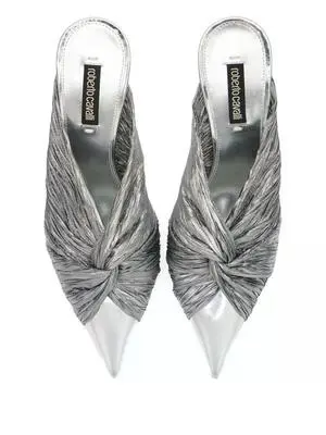 Roberto Cavalli Pleated Mules