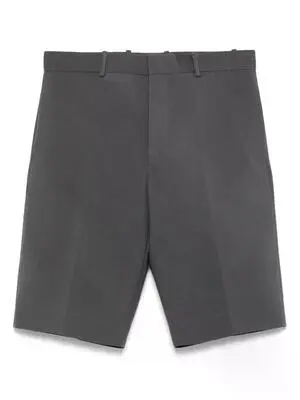 JIL SANDER Tailored Wool Shorts - Grey