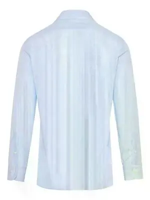 BARBA NAPOLI Striped Shirt - Blue
